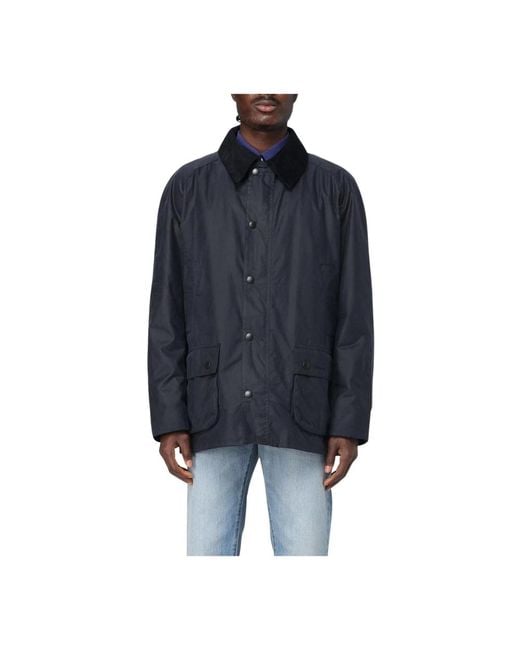Barbour Light Jackets in Blue for Men | Lyst UK