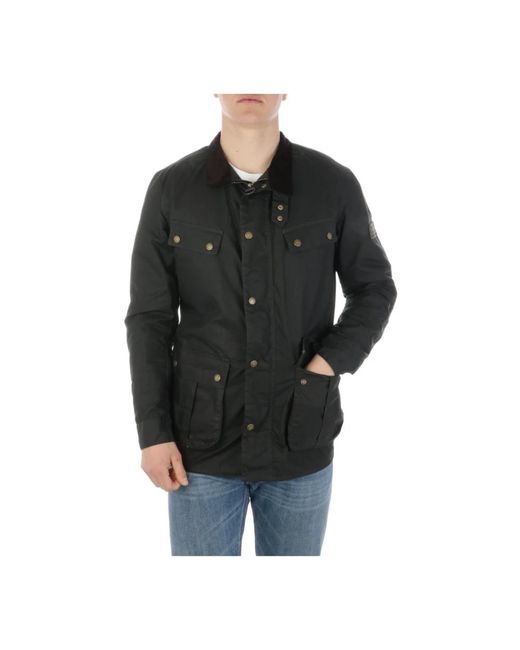 Barbour Light Jackets in Black for Men | Lyst UK