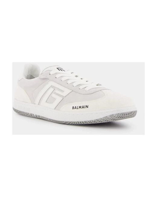 Balmain Sneakers in White for Men | Lyst UK