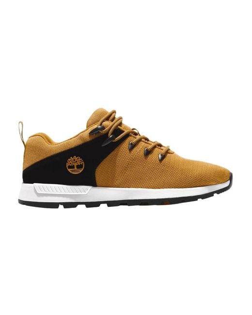 Timberland Sprint Trekker Lace-Up Low Trainer For in Brown for Men | Lyst