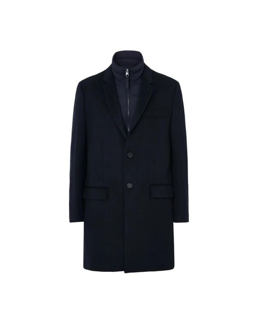 Mackage Single-Breasted Coats in Blue for Men | Lyst UK