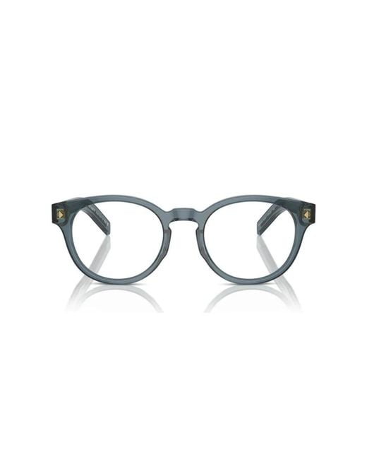 Prada Glasses in Blue | Lyst UK