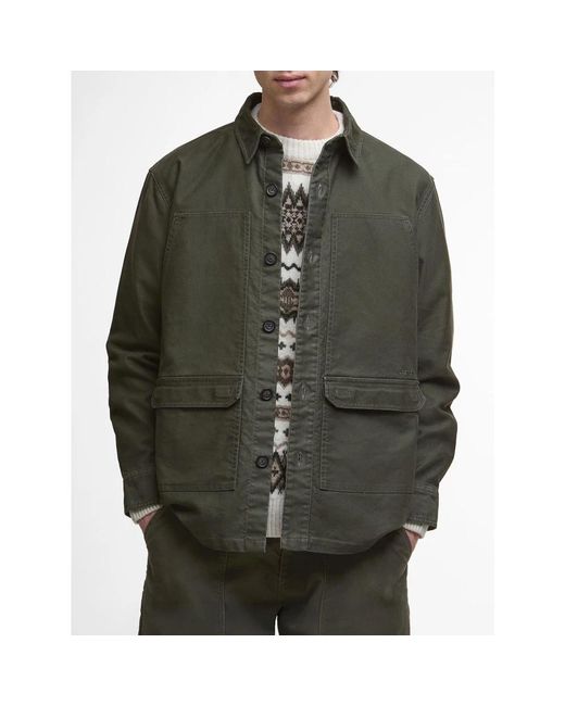 Barbour Light Jackets in Green for Men | Lyst UK