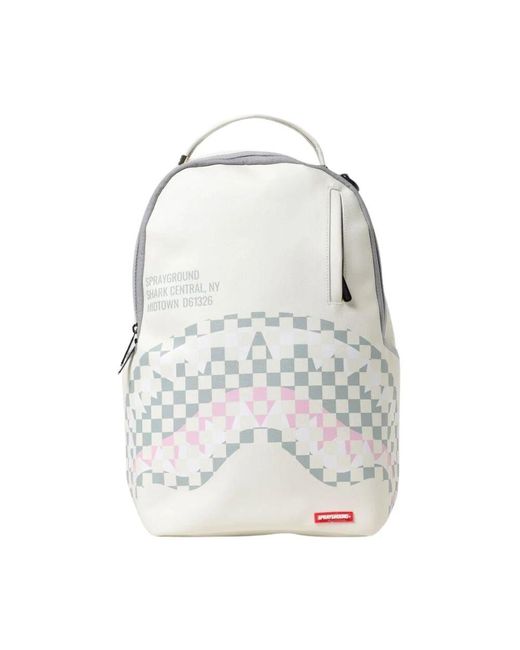 Sprayground Backpacks in White for Men | Lyst