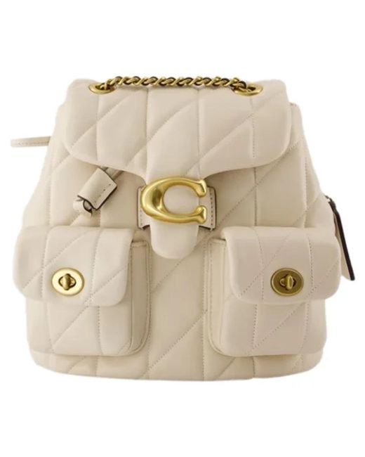 COACH Backpacks in Natural | Lyst