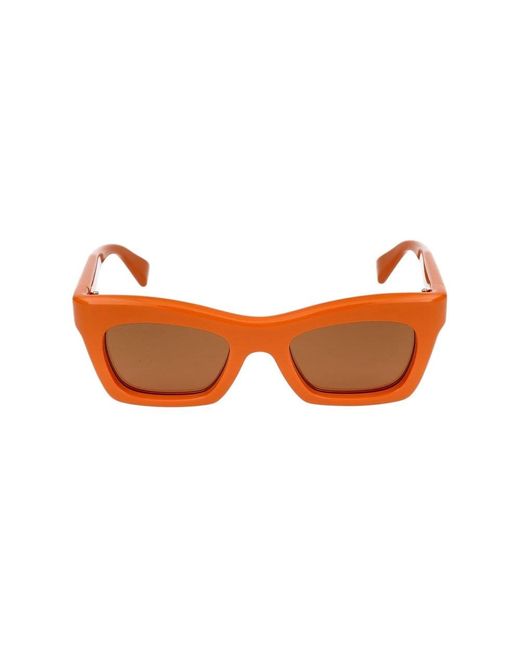 Gucci Sunglasses in Orange | Lyst