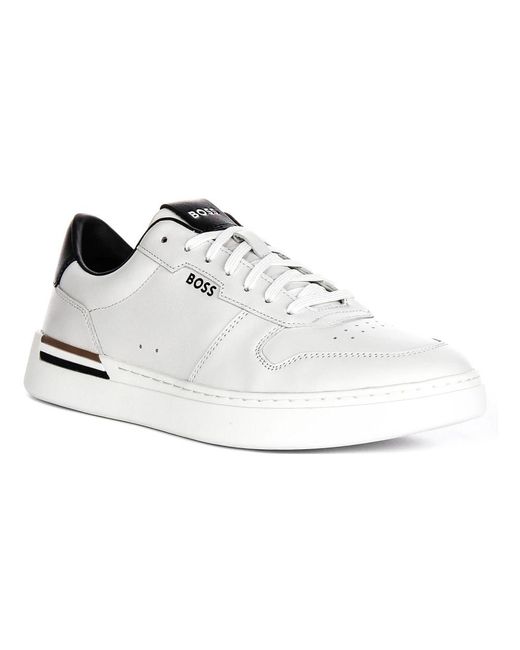 BOSS Sneakers in White for Men | Lyst UK