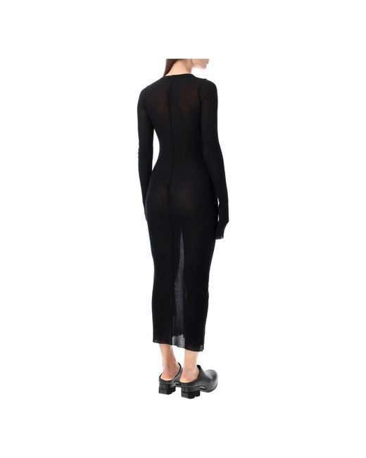 Rick Owens Midi Dresses in Black | Lyst UK