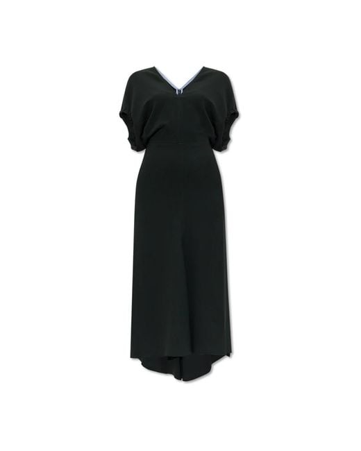 Victoria Beckham Midi Dresses in Black | Lyst UK