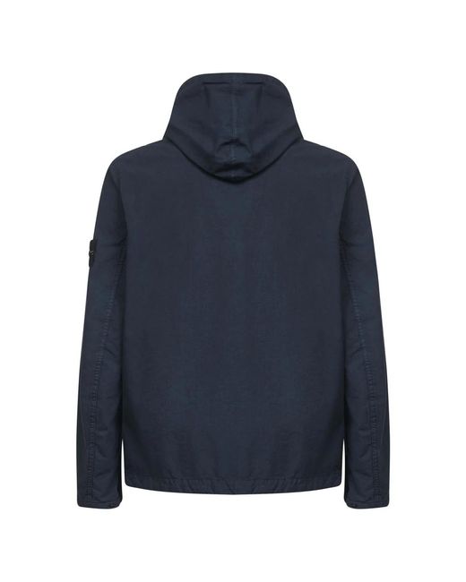 Stone Island Light Jackets in Blue for Men | Lyst UK