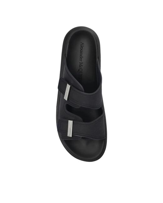 McQueen Sliders in Blue for Men | Lyst UK