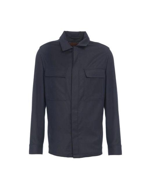 Cruna Light Jackets in Blue for Men | Lyst UK