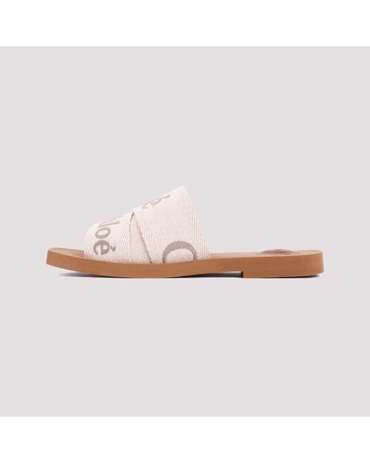 Chloé Sliders in Pink | Lyst