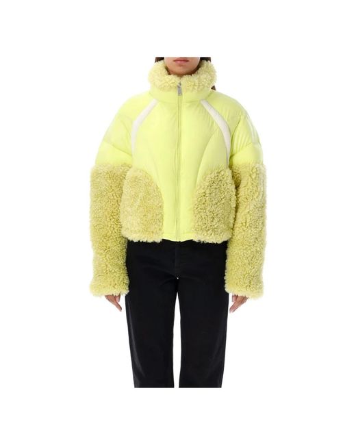 Urbancode Faux Fur & Shearling Jackets in Yellow | Lyst