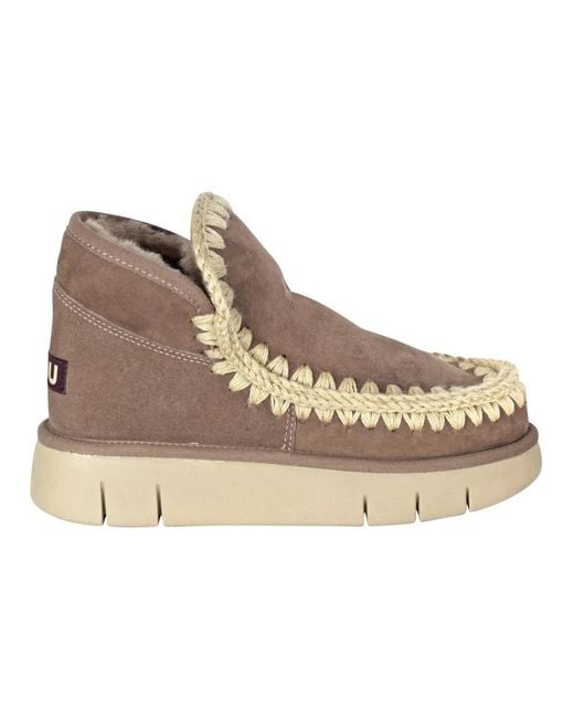 Mou Winter Boots in Brown | Lyst UK