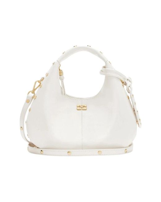 Ganni Handbags in White | Lyst