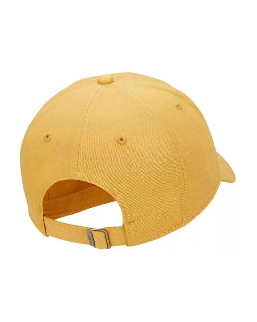 Nike Gold Futura Heritage86 Adjustable Hat in Yellow for Men | Lyst