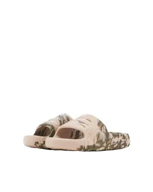 adidas Sliders in Natural for Men | Lyst
