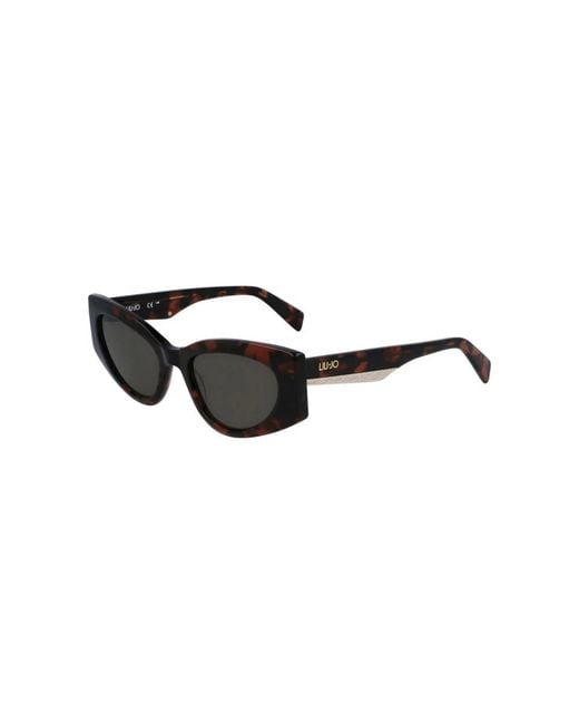 Liu Jo Sunglasses in Black | Lyst UK