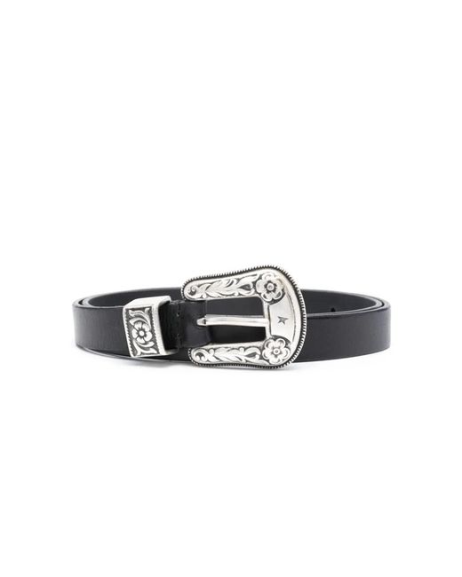 Golden Goose Belts in Black | Lyst UK