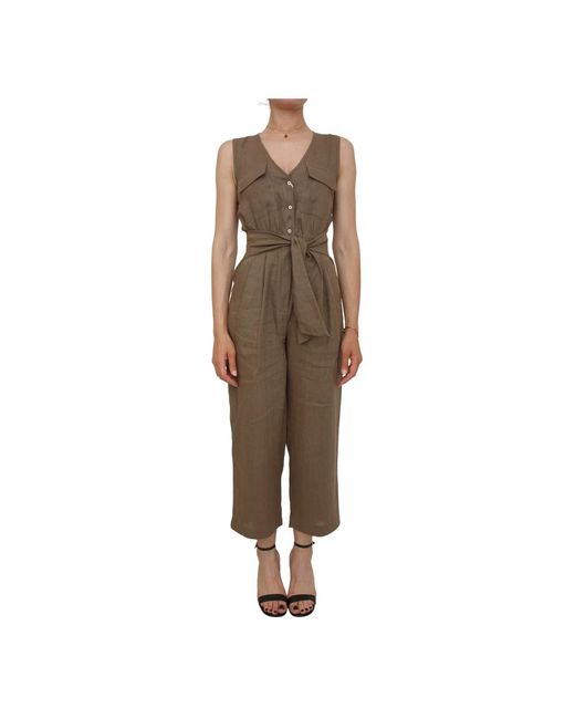 Jumpsuits di Marella in Marrone | Lyst