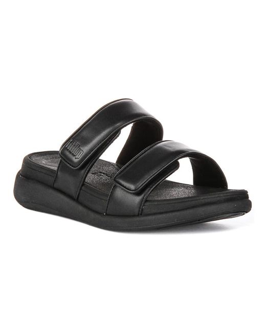 Fitflop Sliders in Black | Lyst UK