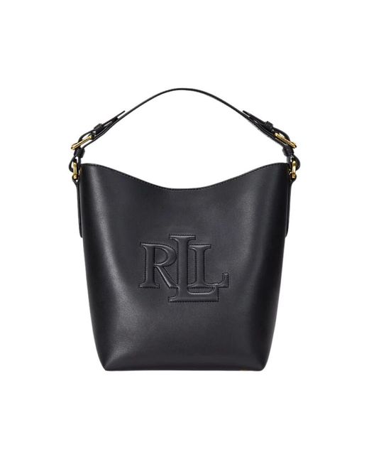 Ralph Lauren Handbags in Black | Lyst