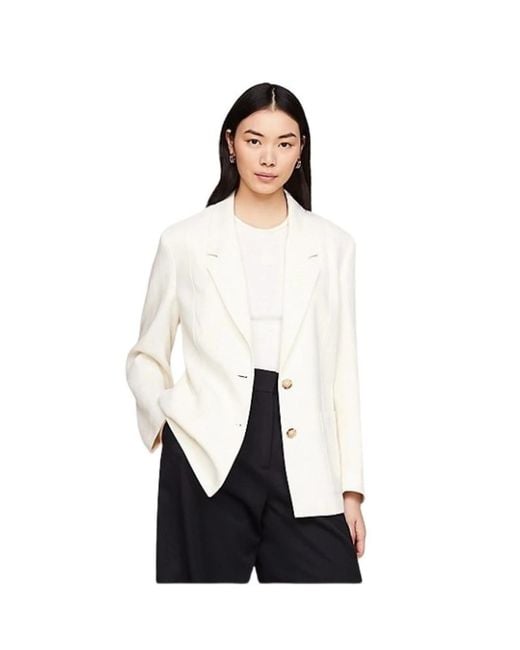 Tommy Hilfiger Blazers in White | Lyst