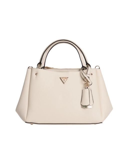 Guess Handbags in Natural | Lyst
