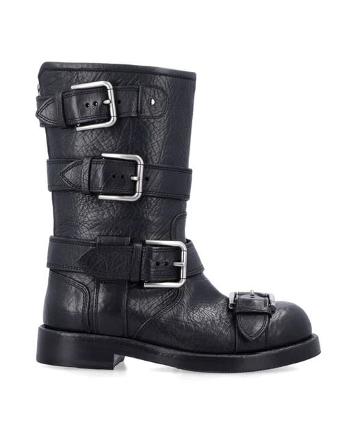 Dolce & Gabbana High Boots in Blue | Lyst UK