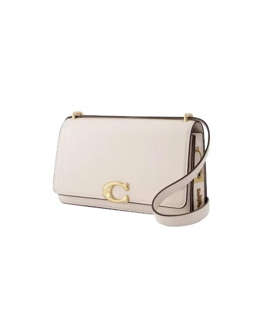 COACH Cross Body Bags in Natural | Lyst
