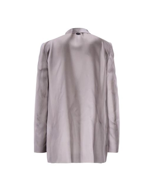 DIESEL Blazers in Grey | Lyst UK