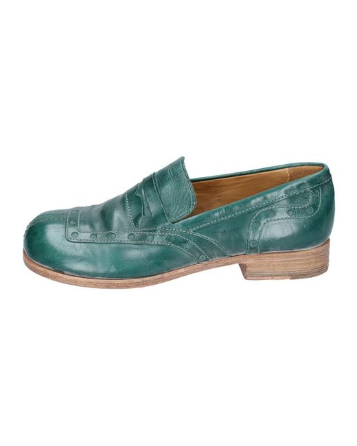 Moma Loafers in Green | Lyst