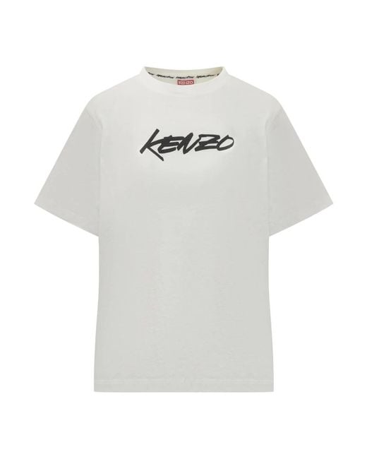 KENZO T-Shirts in Grey | Lyst UK