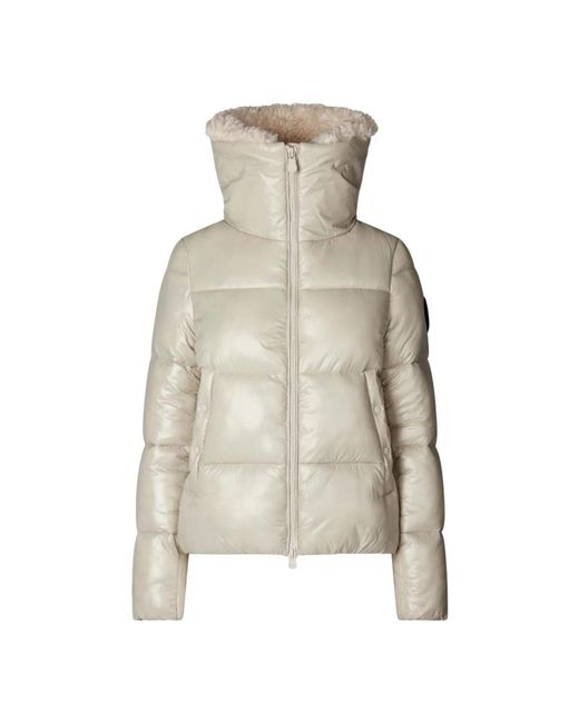 Save The Duck Winter Jackets in Natural | Lyst UK