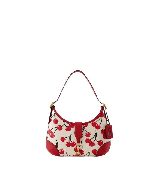 COACH Shoulder Bag The Originals Signature in Red | Lyst