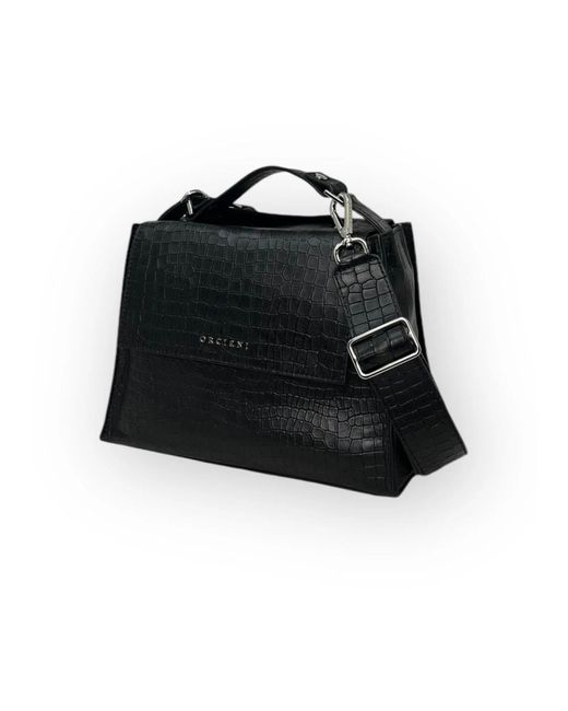 Orciani Handbags in Black | Lyst