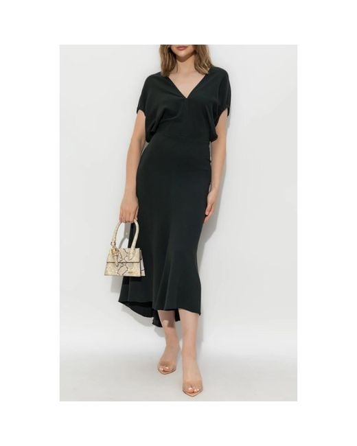 Victoria Beckham Midi Dresses in Black | Lyst UK