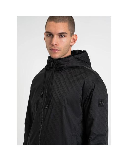 Moose Knuckles Light Jackets in Black for Men | Lyst UK
