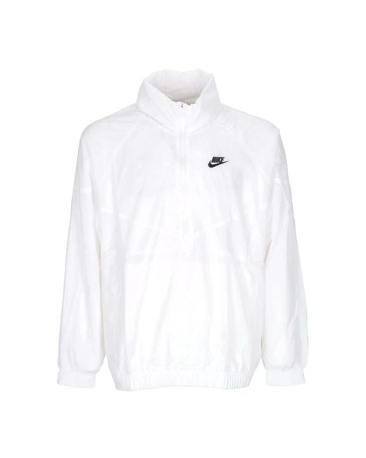 Nike Light Jackets in White for Men | Lyst