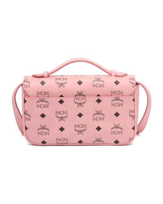 MCM Handbags in Pink | Lyst