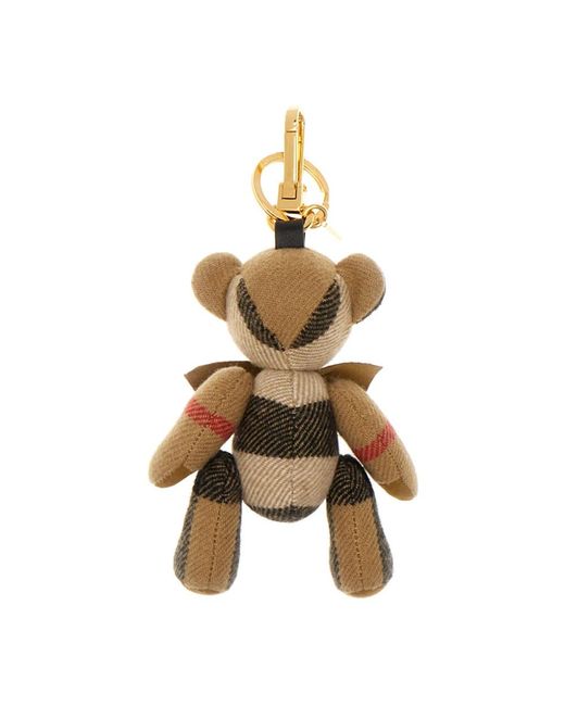 Burberry Keyrings in Metallic | Lyst