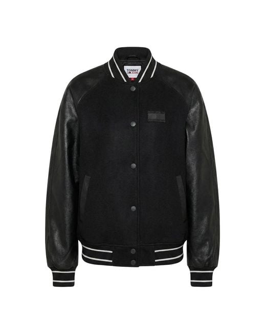Tommy Hilfiger Bomber Jackets in Black | Lyst UK