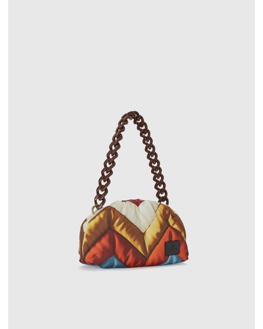 Missoni Zig Zag Fabric Clutch With Resin Shoulder Strap | Lyst UK