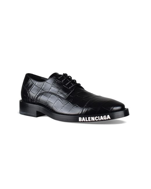 Balenciaga Derby in Black for Men | Lyst UK