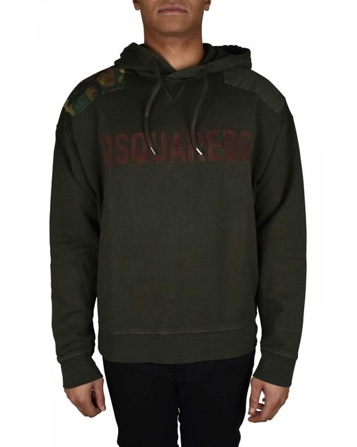 DSquared² Kapuzen-Sweatshirt in Schwarz für Herren | Lyst DE