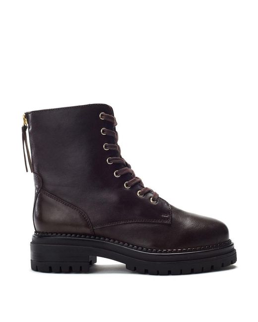Moda In Pelle Onnay Dark Leather in Blue | Lyst UK