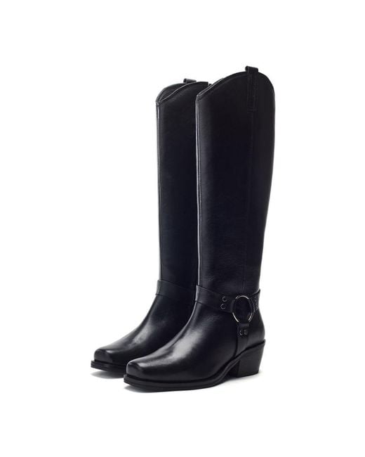 Shoon Sh Gallant Leather in Blue | Lyst UK