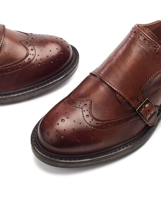 Shoon Sh Idle Leather in Brown | Lyst UK