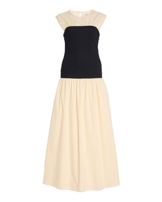 Anna Quan Stefania Dress in Natural | Lyst UK